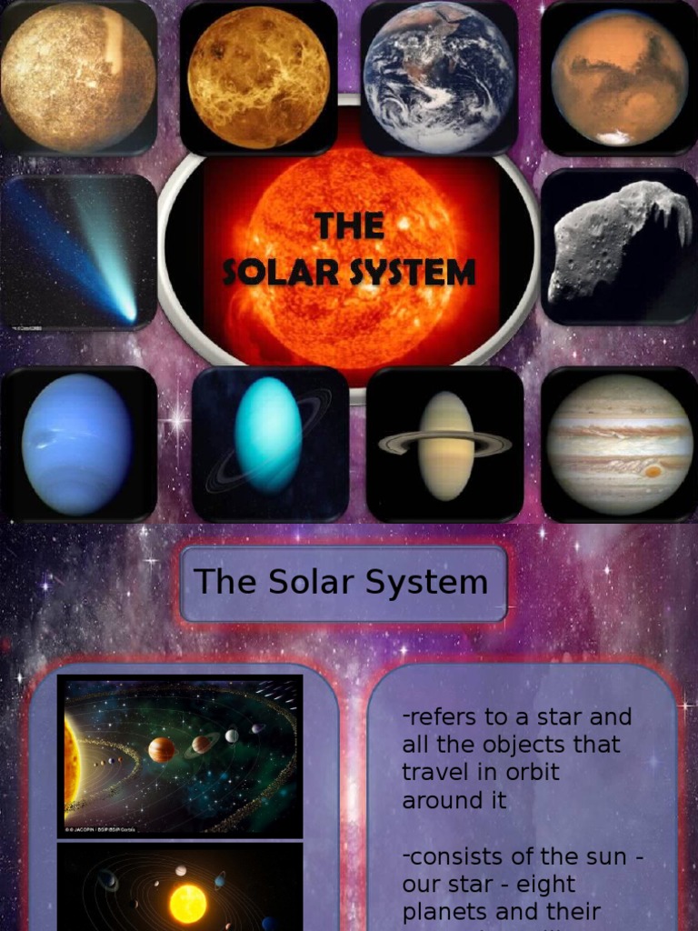 Overview of the Solar System | PDF | Planets | Natural Satellite