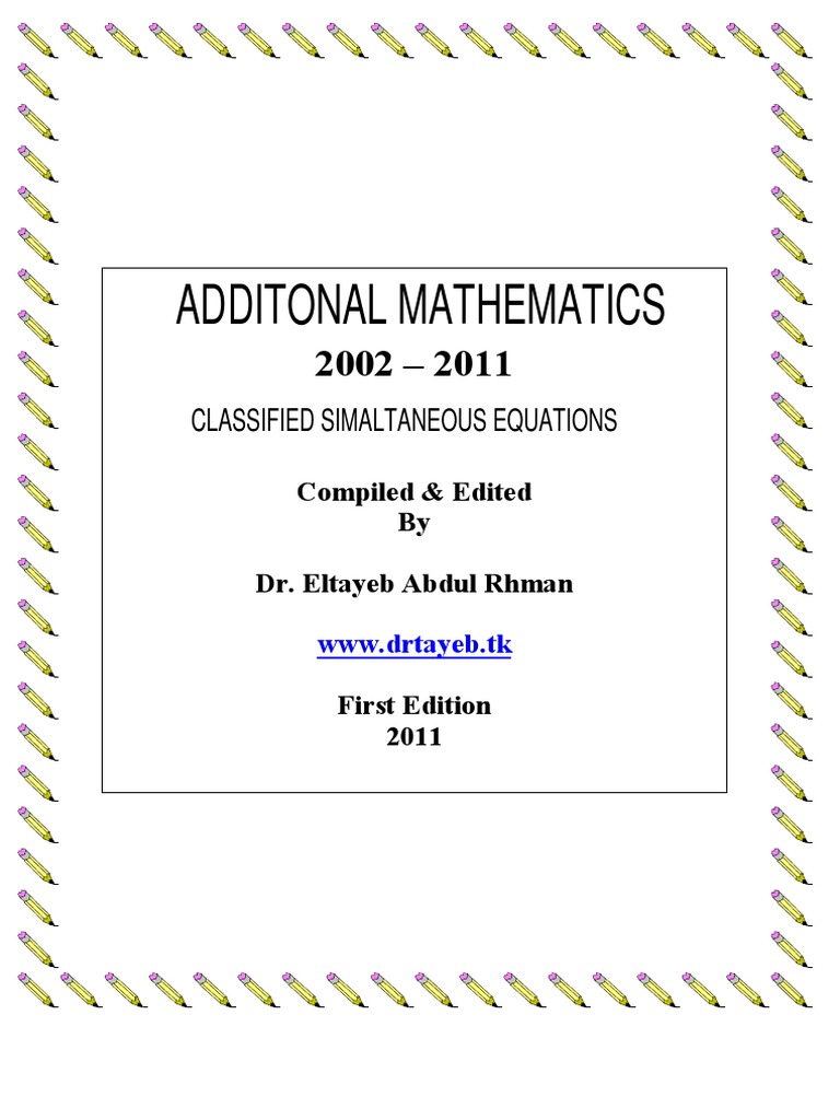 Sim Equations | PDF | Line (Geometry) | Tangent