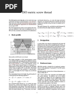 Iso 261-262 | PDF | Screw | Machining
