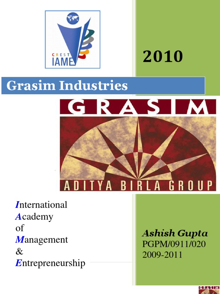 Grasim Industries: Company Overview | PDF | Textile And Clothing | Business