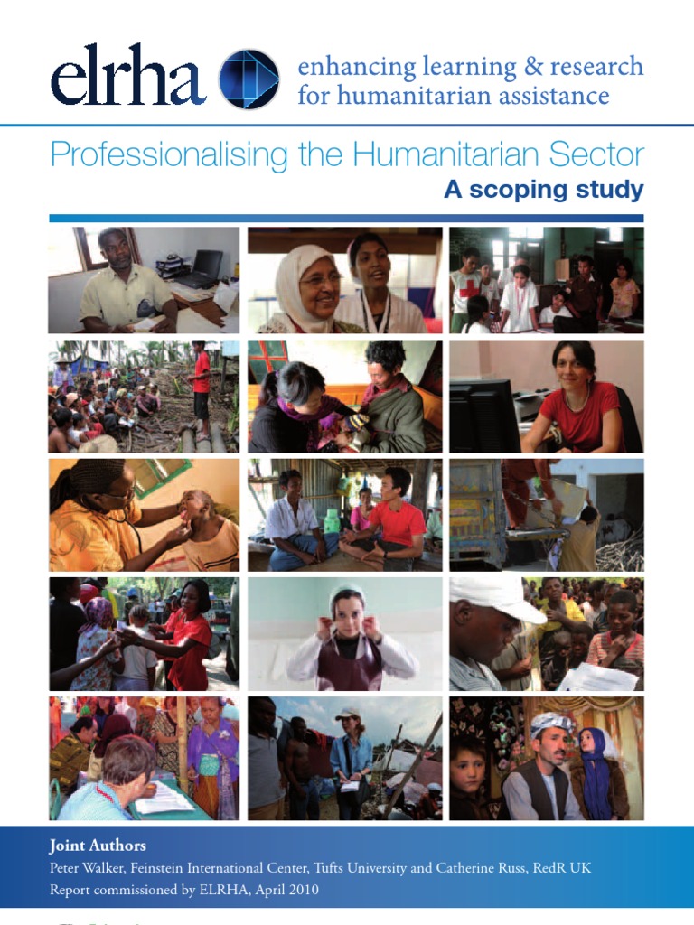 Professionalising The Humanitarian Sector | PDF | Humanitarian Aid ...