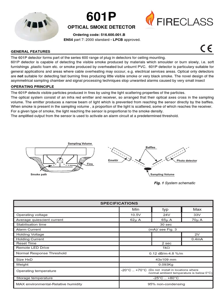 601P Install Manual | Smoke | Electrical Engineering