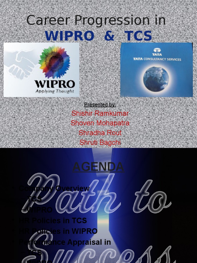 Wipro & TCS: Career Progression in | PDF