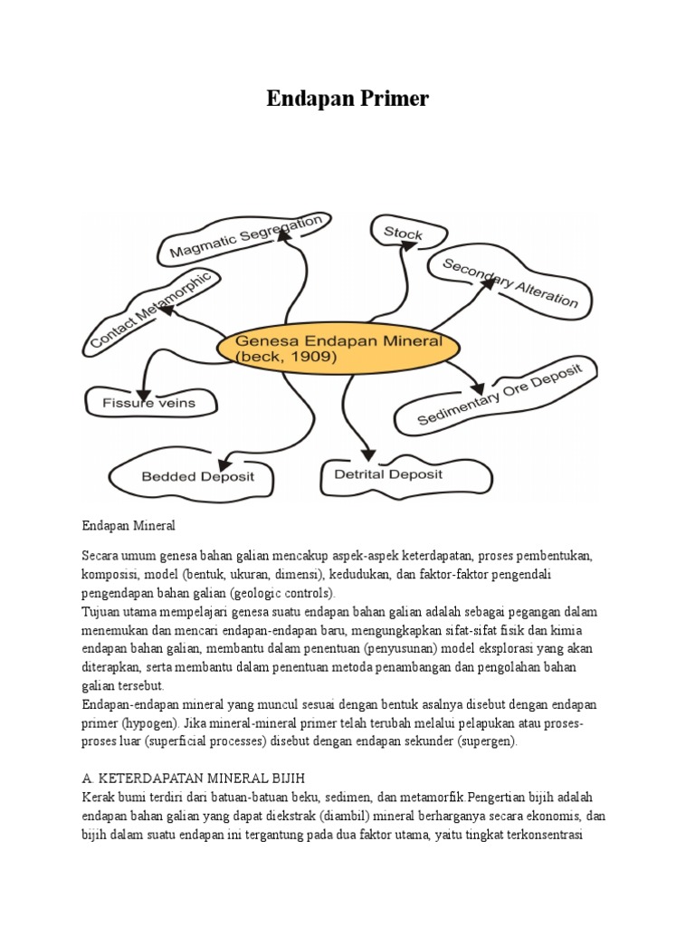 Endapan Primer | PDF