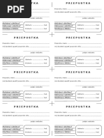 Priepustka K Lek Rovi | PDF