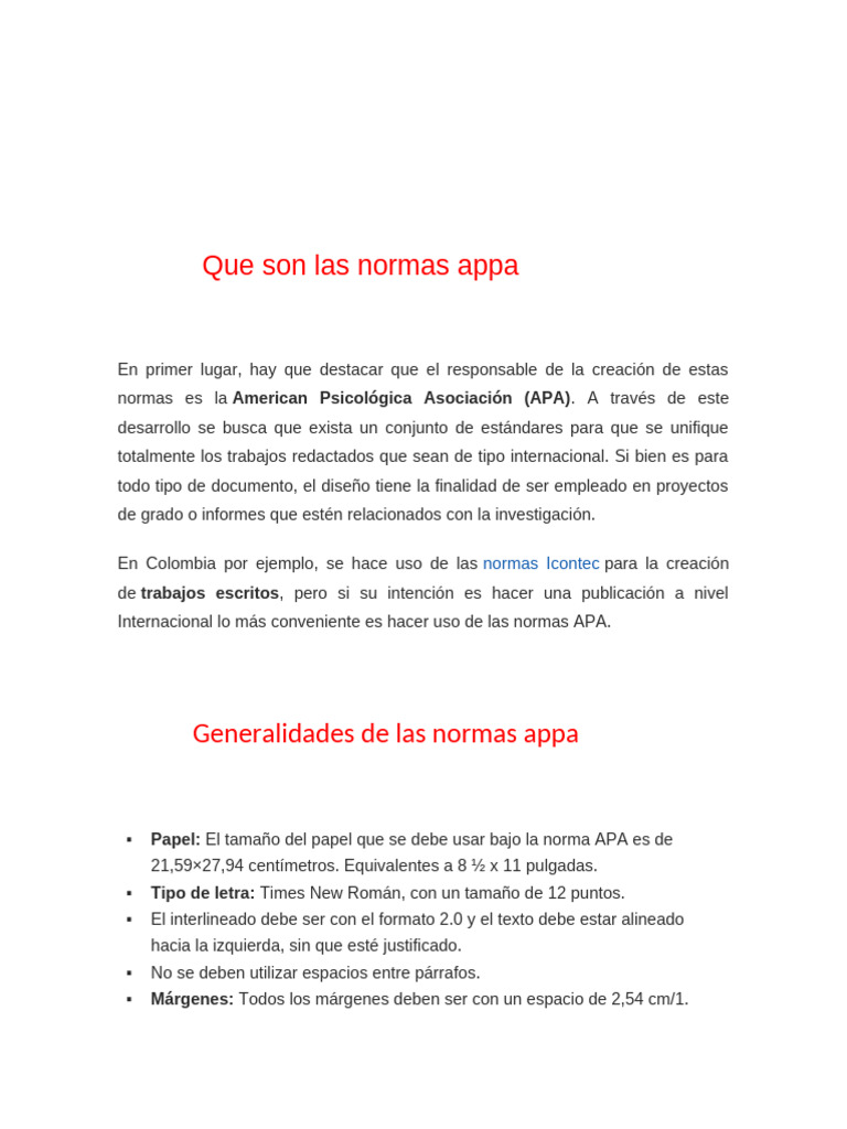Guía de Normas APA para Escritos | PDF | Bibliografía | Citación