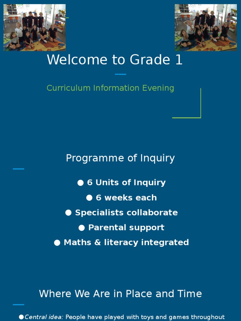 Curriculum Information Evening | PDF | Literacy | Curriculum