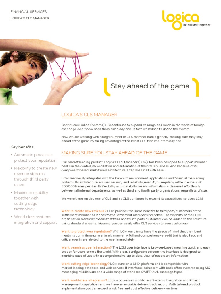 Logica's Continuous Linked System (CLS) | PDF | Web Application ...
