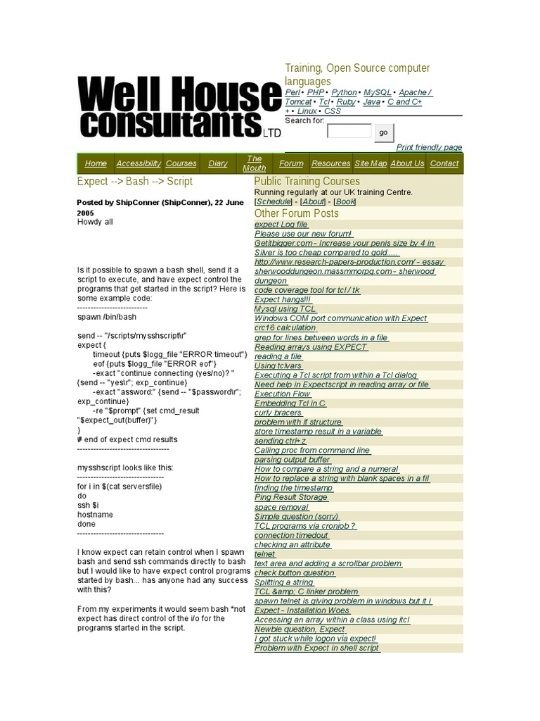 Expect Lecciones Rapidas | PDF | Command Line Interface | Scripting Language