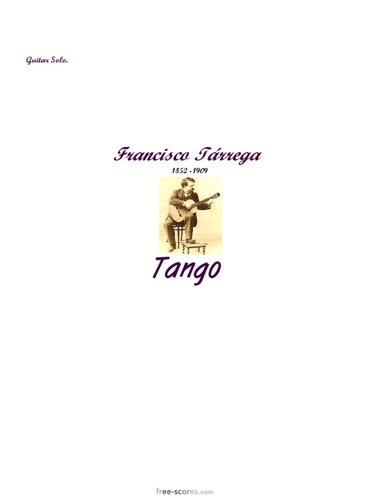 Tango Maria - Fransisco Tarrega PDF | PDF
