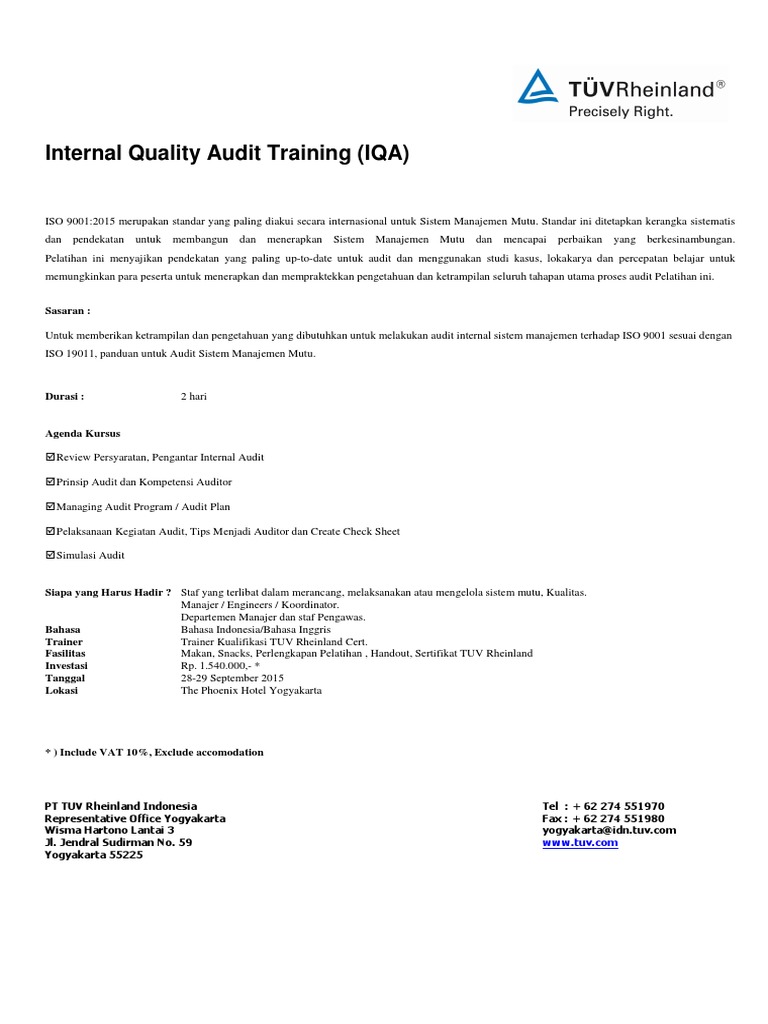 QMS Iqa | PDF