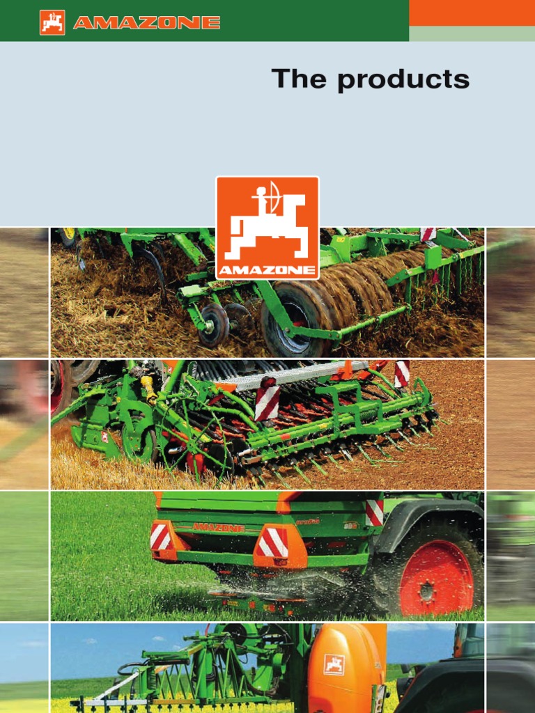 Amazone Product Range Leaflet | PDF | Agriculture | Nature