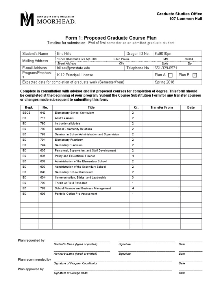 Form 1 | PDF