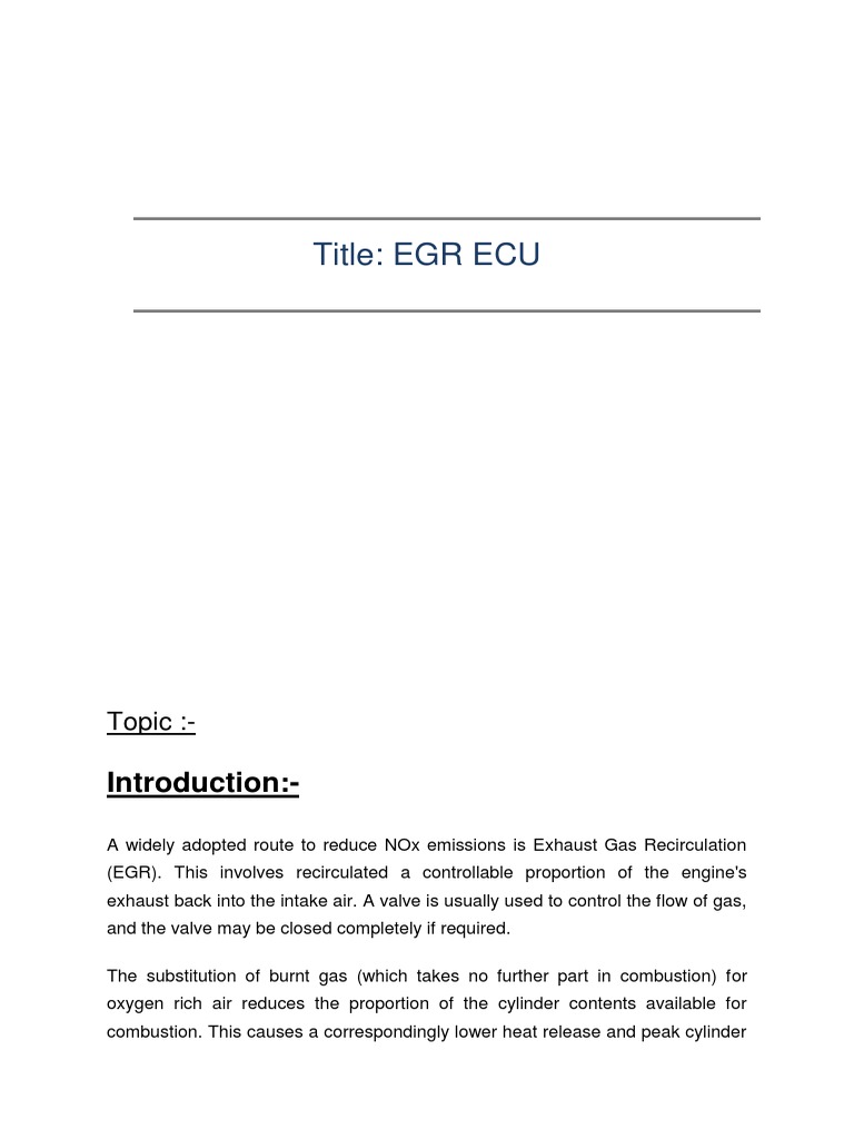 EGR E-Book | Microcontroller | Propulsion