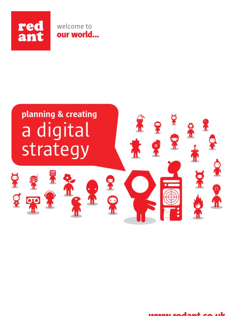 Planning and Creating A Digital Strategy | PDF | Brainstorming | Brand
