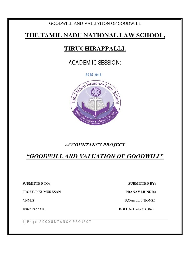 Goodwill Valuation Guide | PDF | Goodwill (Accounting) | Balance Sheet