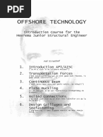 Structural Design and Analysis of FPSO Topside Module Supports | PDF ...