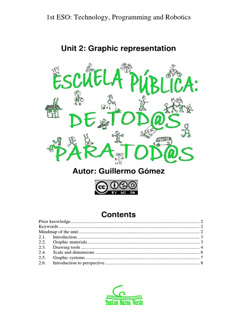 Unit 2: Graphic Representation: 1st ESO: Technology, Programming and ...