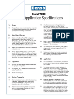Denso Protal 7200 Application Guide | PDF | Shelf Life | Coating