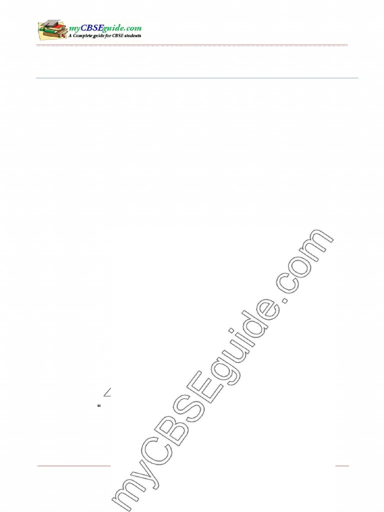 09 Mathematics Lines and Angles Test 05 | PDF | Teaching Methods ...