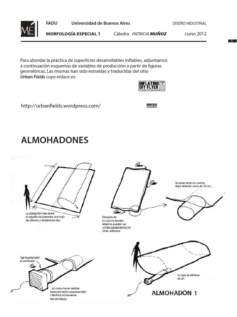Fundamentos para Hacer Inflables FADU PDF | PDF