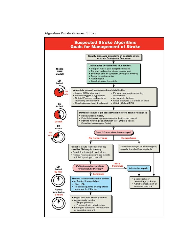 Penatalaksanaan Stroke | PDF | Sains & Matematika