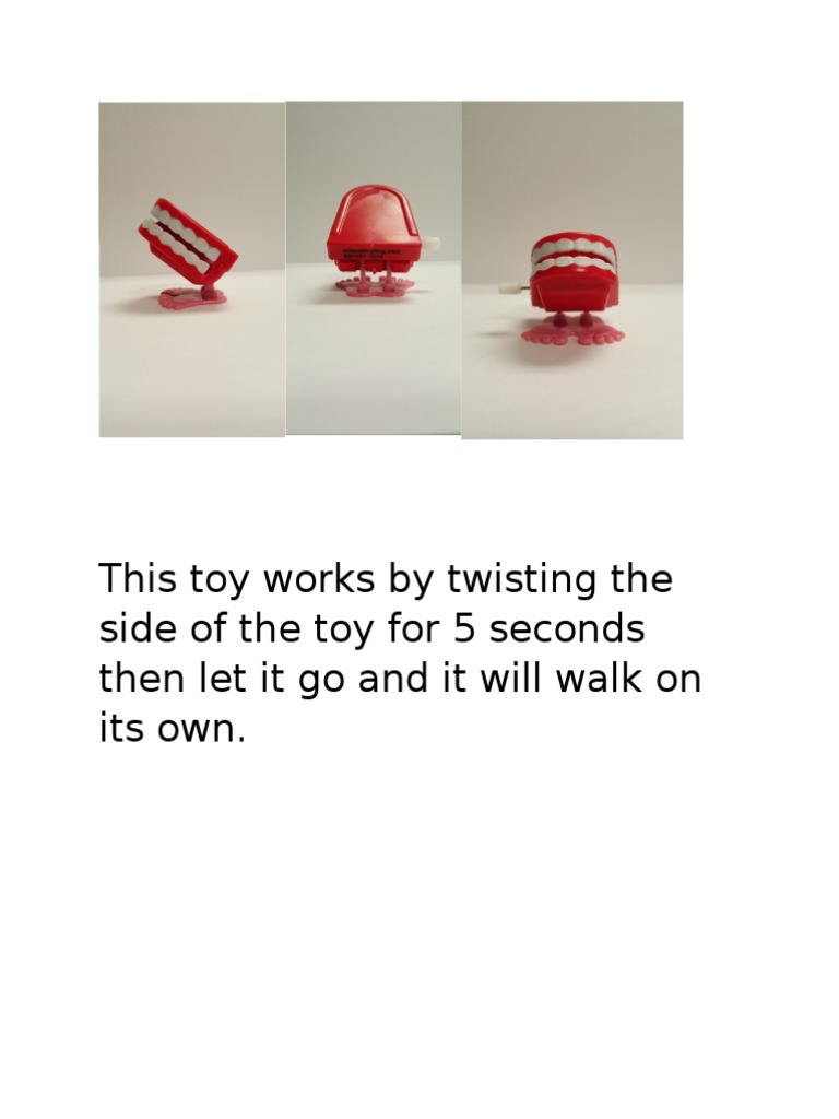 Self-Walking Toy Instructions | PDF