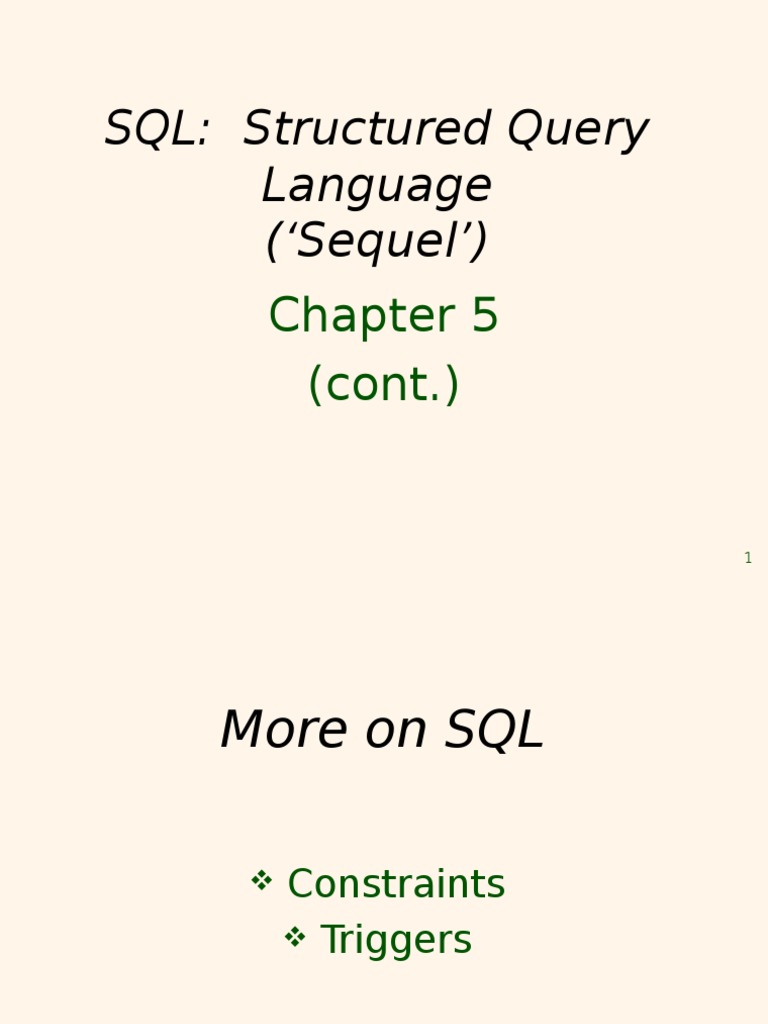 Assertions and Triggers | PDF | Sql | Data Management Software