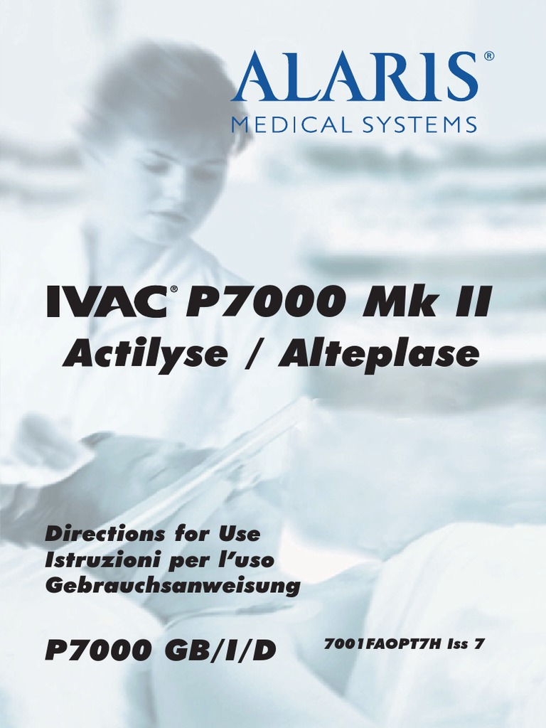 Alaris IVAC P7000 - User Manual Gb-De | PDF | Electromagnetic ...
