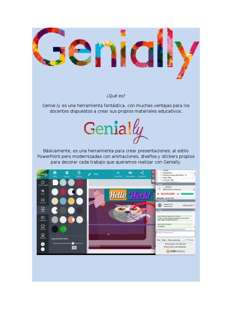 Genially | Animación | Imagen