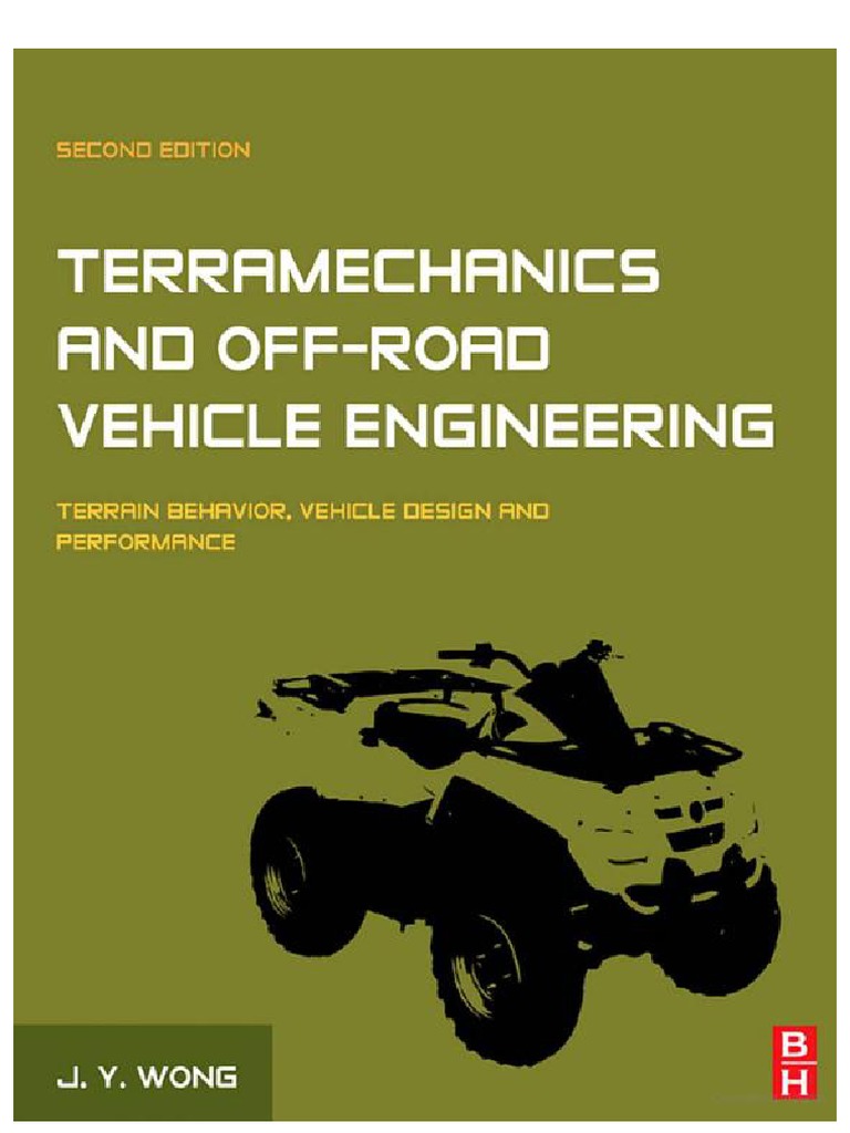 Terramechanics and Off-Road Vehicle Engineering | PDF