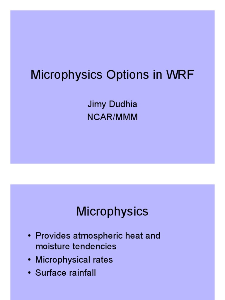 Micro Physics 10 | PDF | Rain | Ice