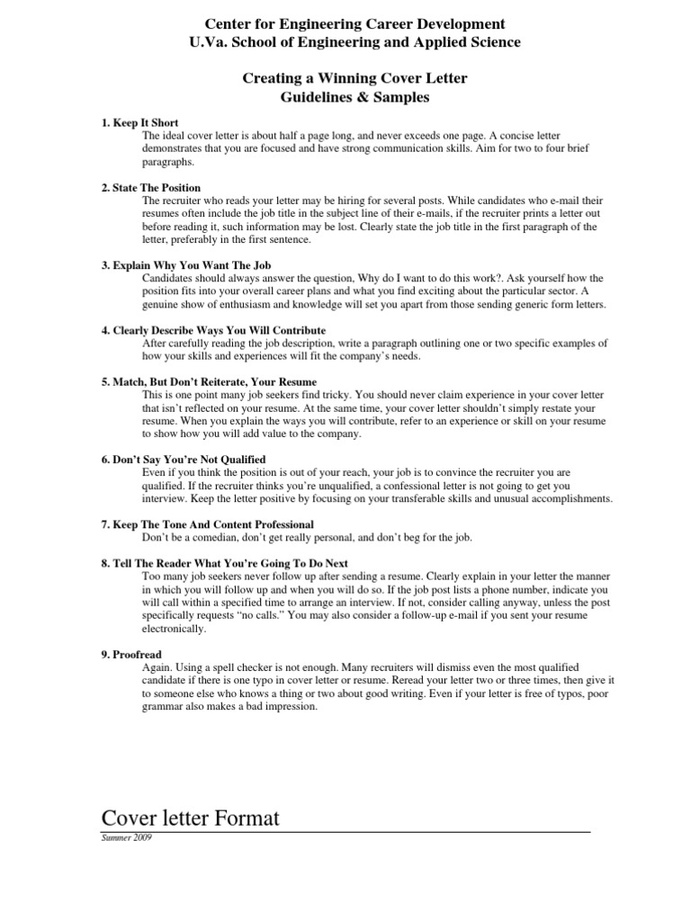Cover Letters | PDF | Career & Growth | Business