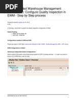 List of Important SAP EWM Tables | PDF | Warehouse | Inventory