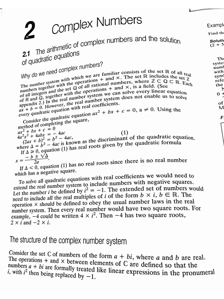 4u Complex Numbers | PDF