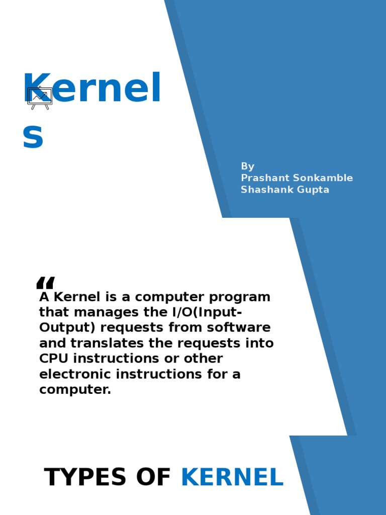 Kernel | PDF | Kernel (Operating System) | Operating System