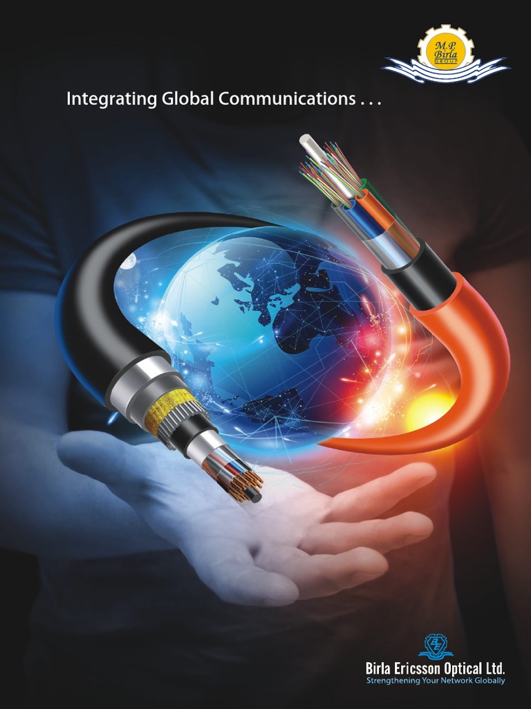 Birla Ericsson Optical Cable Overview | PDF | Cable | Fibre Reinforced ...