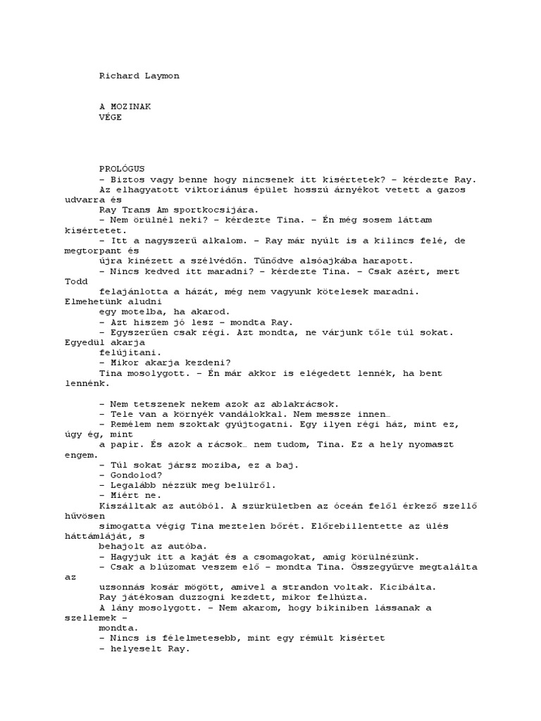 Richard Laymon | PDF