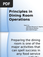 Different Types of Table Service | PDF | Tableware | Foodservice