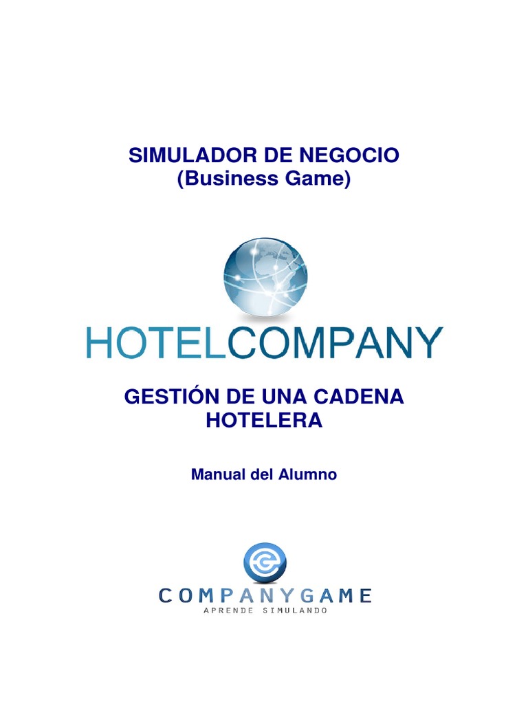 Manual Hotel Company | PDF | Hotel | Toma de decisiones