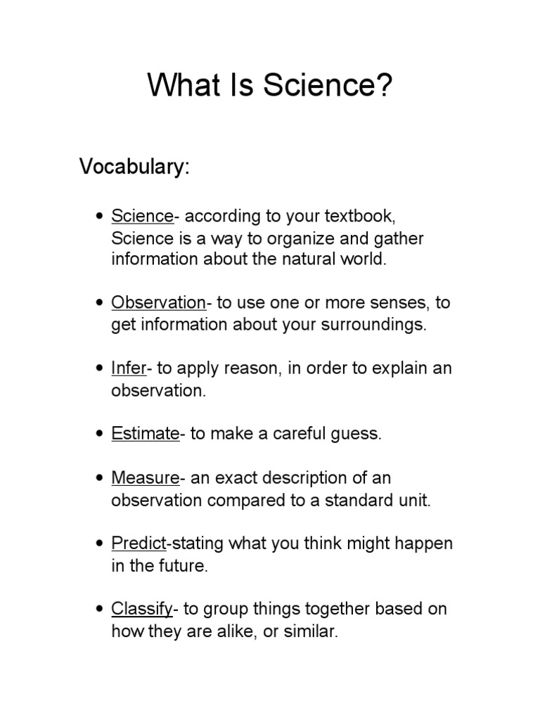 What Is Science | PDF