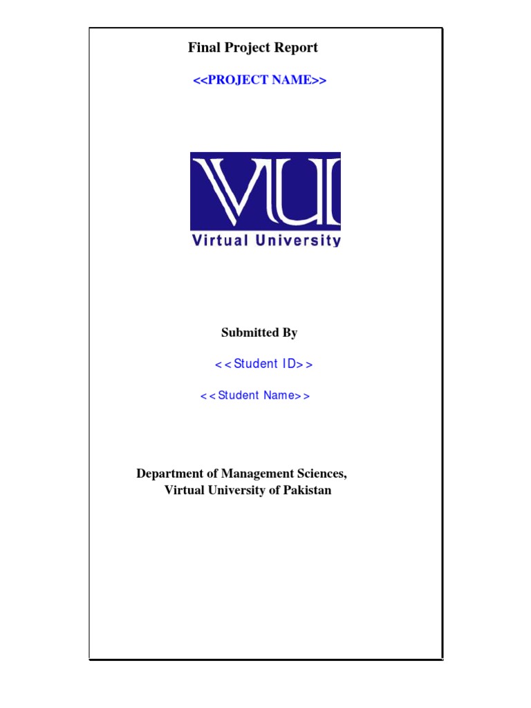 Final Project Template | PDF | Data Management | Information Science