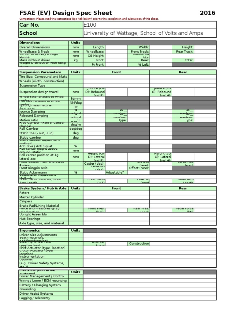 2016 Design EV Spec Sheet_template__2016!03!22 | Suspension (Vehicle ...