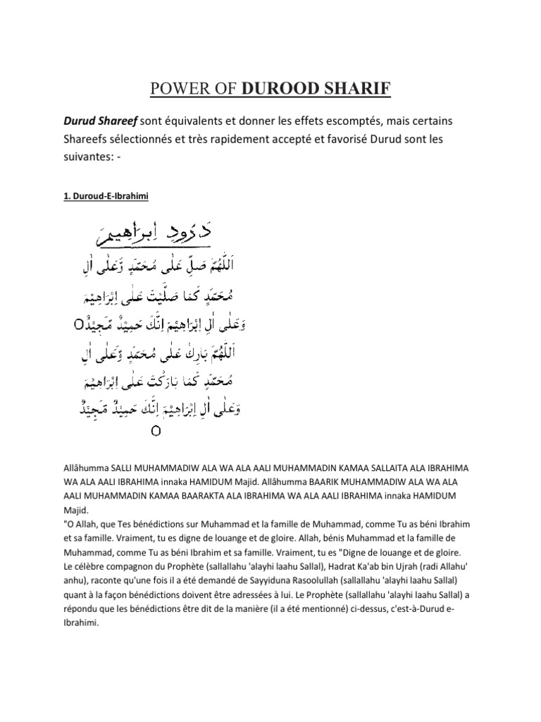 Sharif Durud | PDF