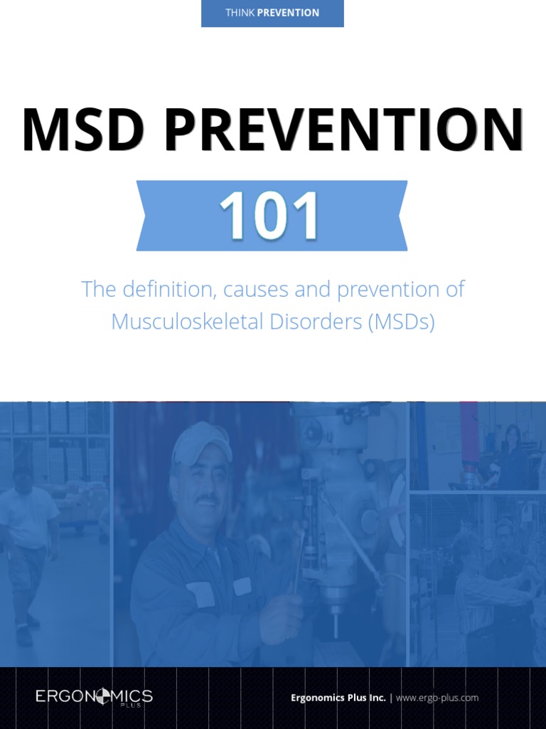 Msd Prevention 101 Pdf Download Free Pdf Medicine Health Sciences