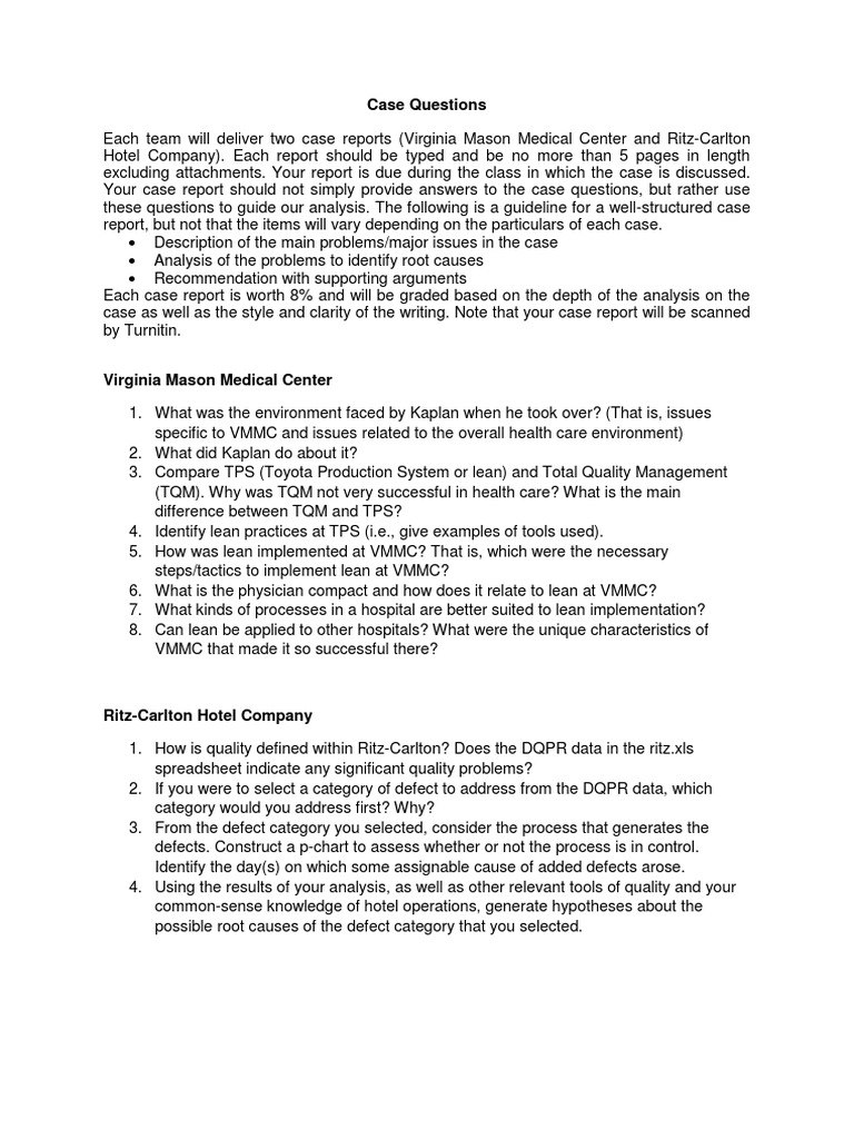 Case Questions | PDF