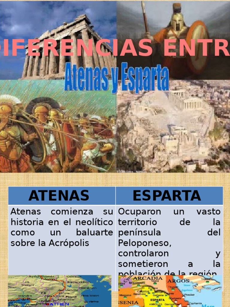 Diferencia Entre Esparta Y Atenas: Compara Civilizaciones Antiguas – RXDBBU