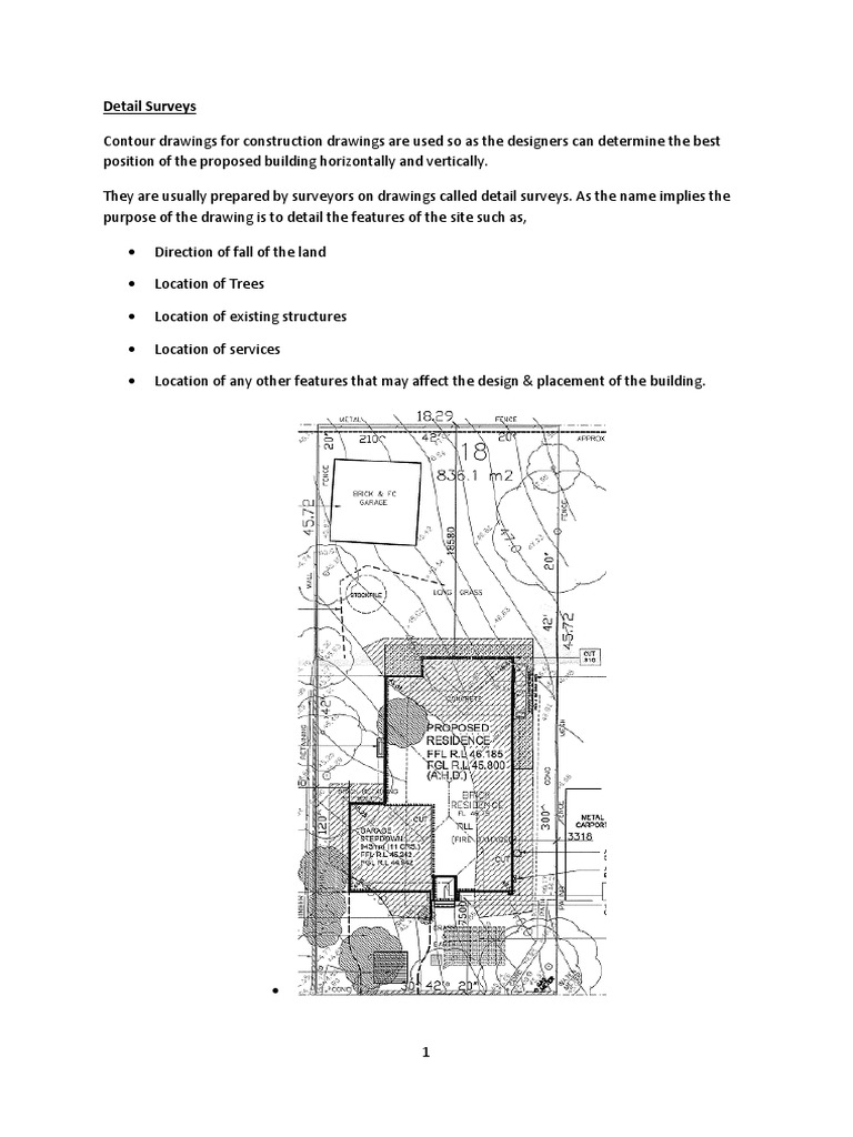 Understanding Contours - Handout PDF | PDF | Contour Line | Surveying
