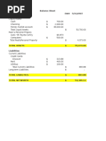Rich Dad Financial Statement Overview | PDF | Expense | Loans