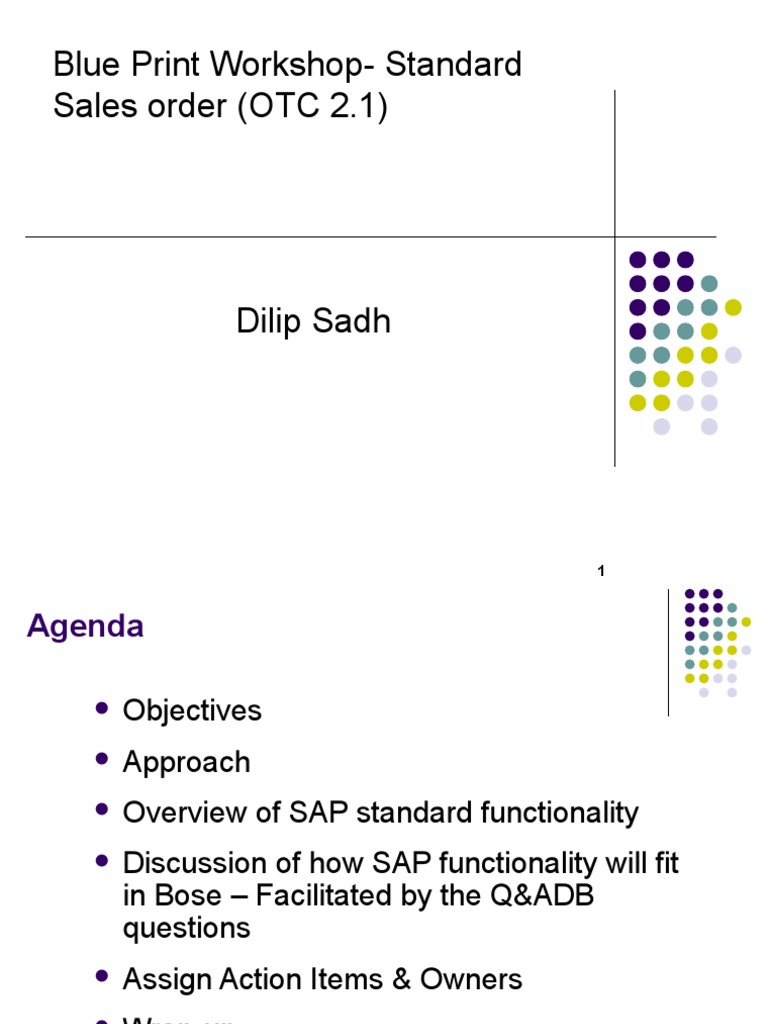 Dilip Sadh Sales Order Training Material | PDF | Invoice | Debits And Credits